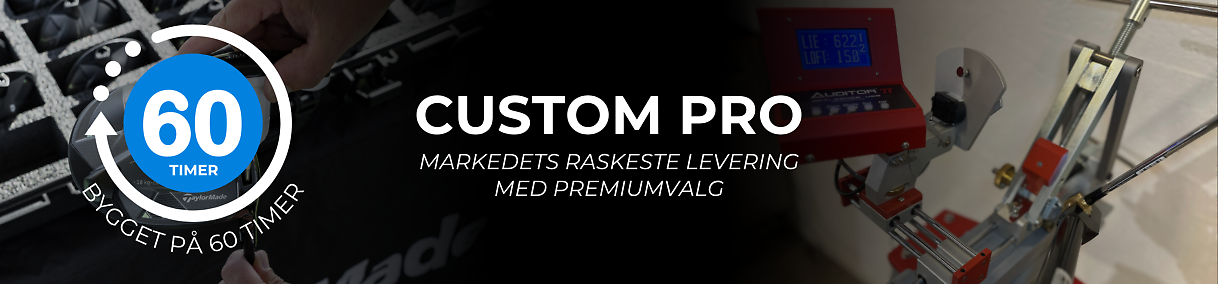 Custom Pro | Custom på et nytt nivå | NordicaGolf